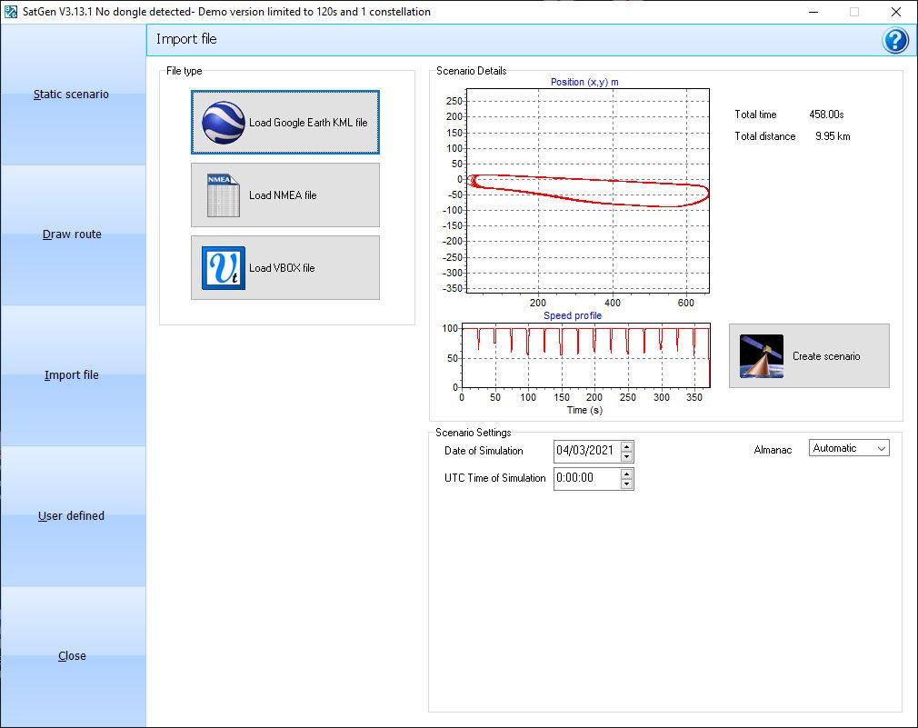 Free GPS NMEA Simulator software